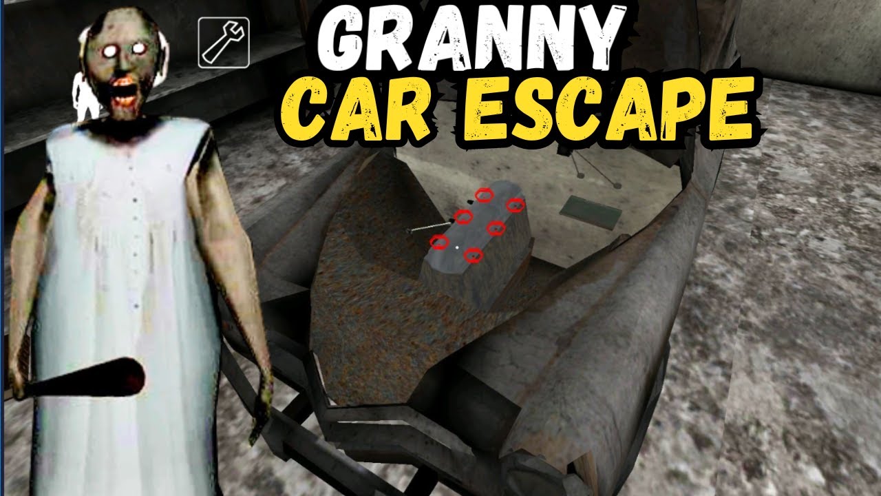 Granny Car Escape Chapter 1 Gameplay Youtube