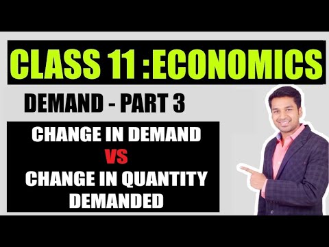 Class 11 Micro Economics Demand Part 3 Youtube