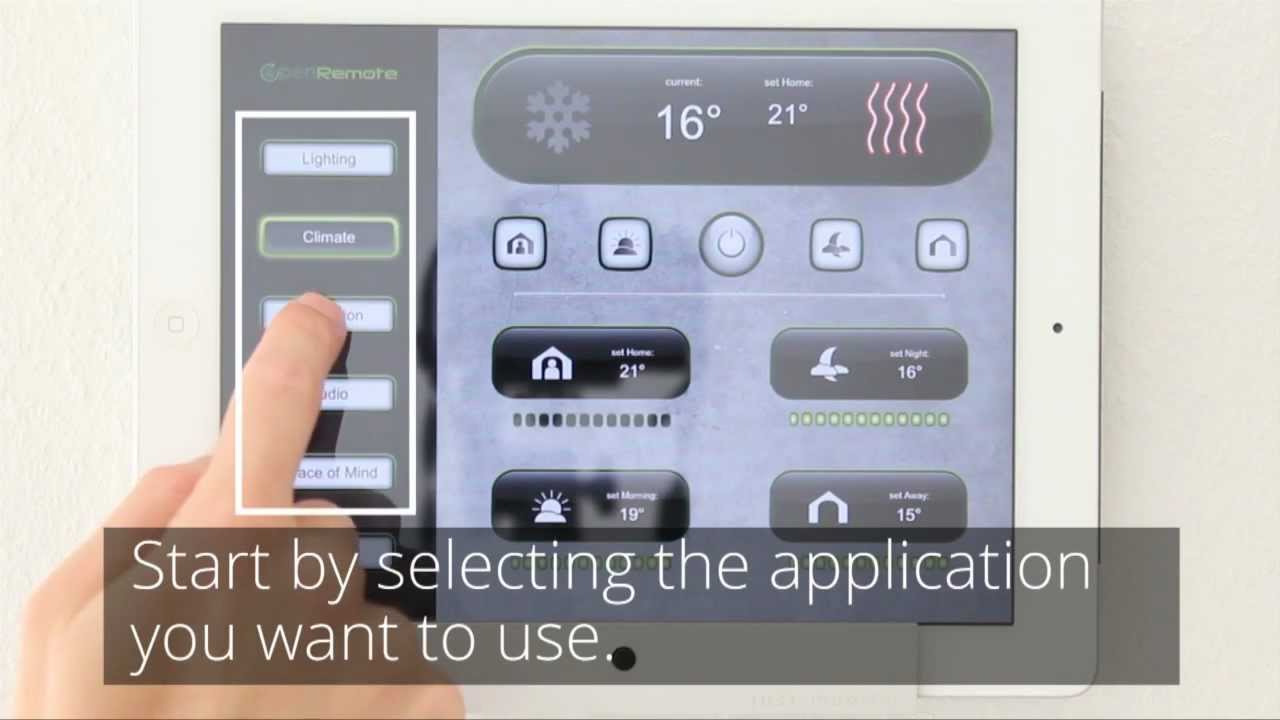Openremote Tablet Template Youtube