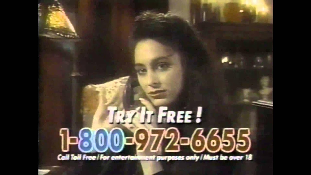1992 Commercial Psychic Hotline 1 800 972 6655 Try It Free Youtube