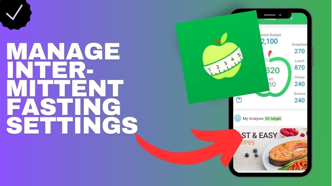How To Manage The Intermittent Fasting Settings In The My Net Diary App
