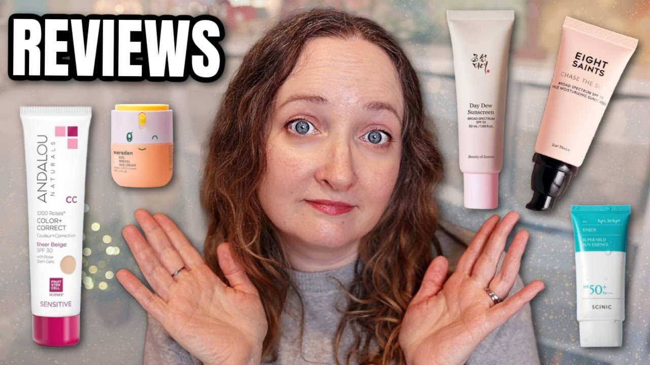Rating 5 Sunscreens I Tried This Winter From Best To Worst Youtube