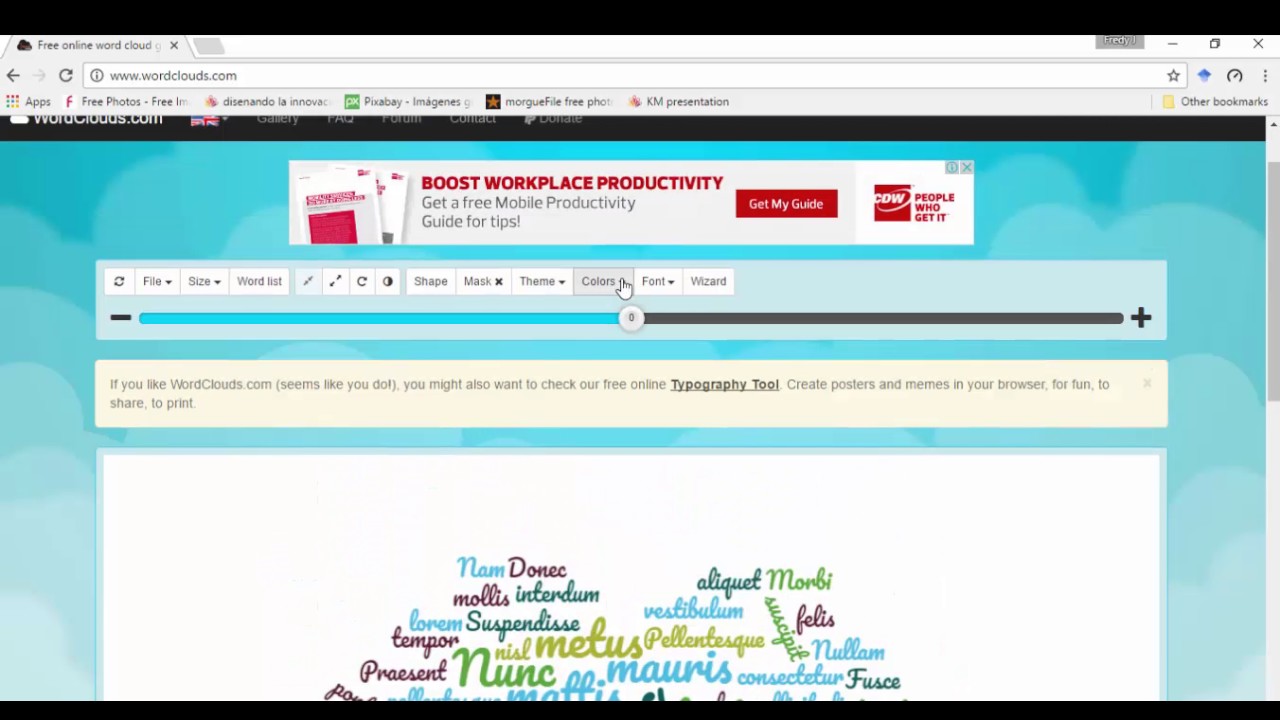 Tutorial Wordclouds Youtube