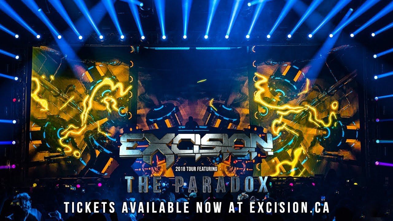 Excision 2018 Tour Featuring The Paradox Official Trailer Youtube