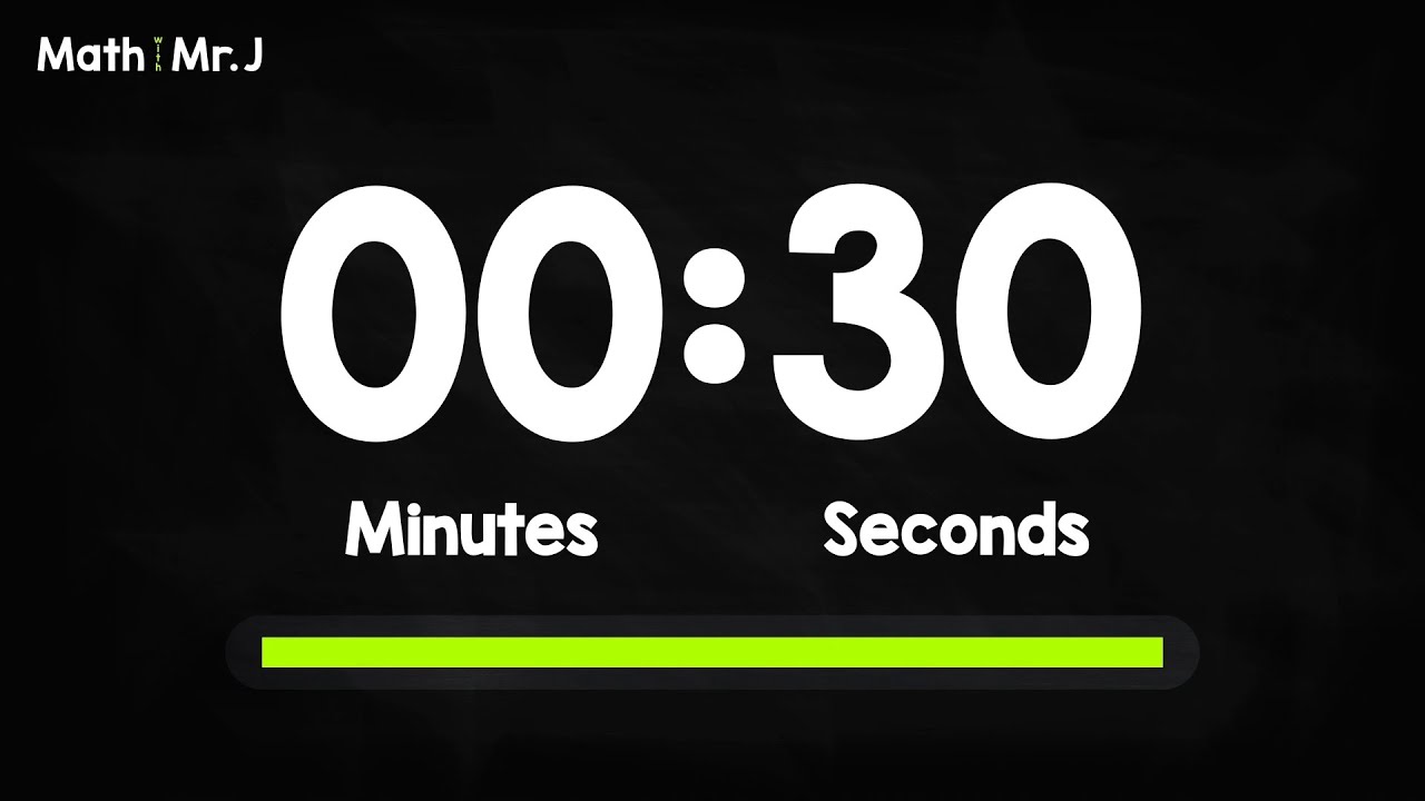 30 Second Timer Youtube