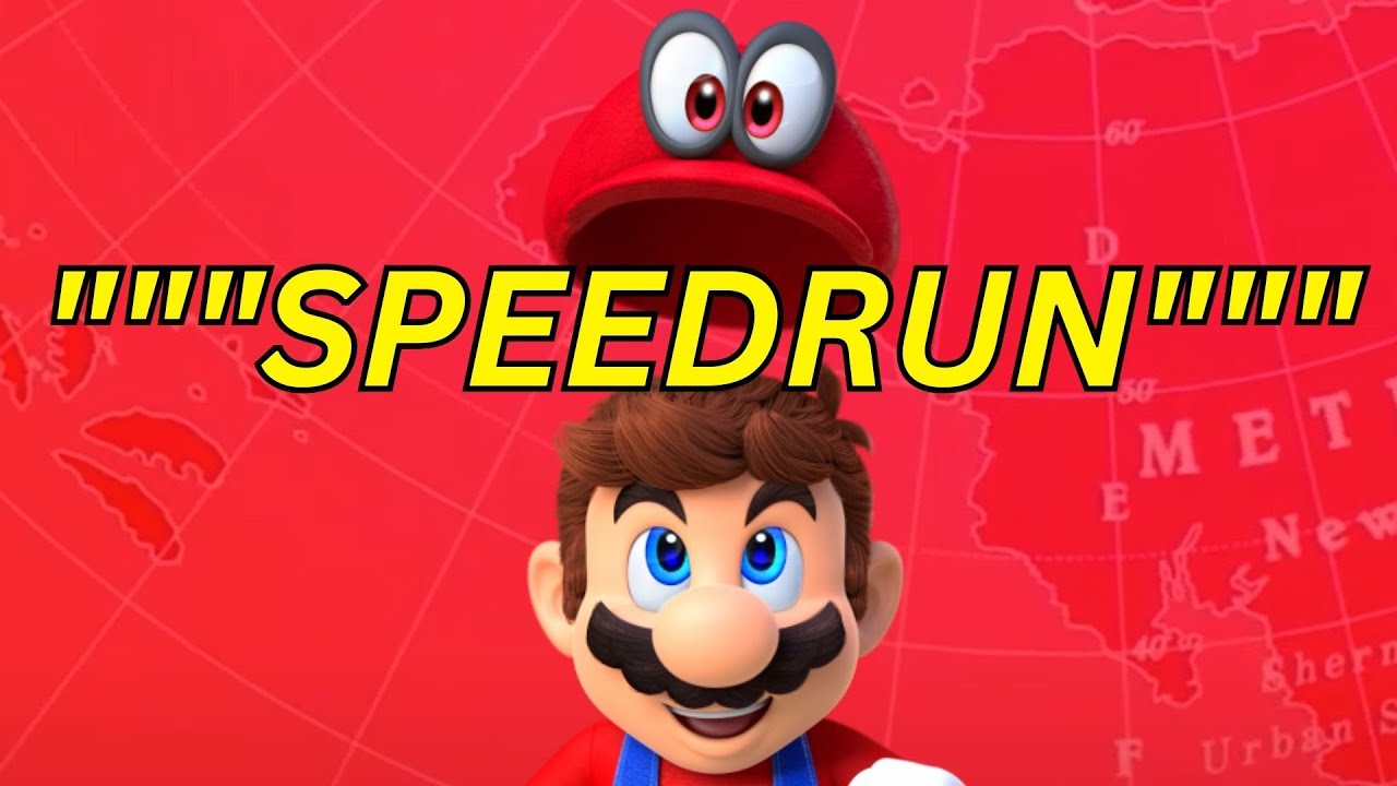 Super Mario Odyssey Speedrun Youtube