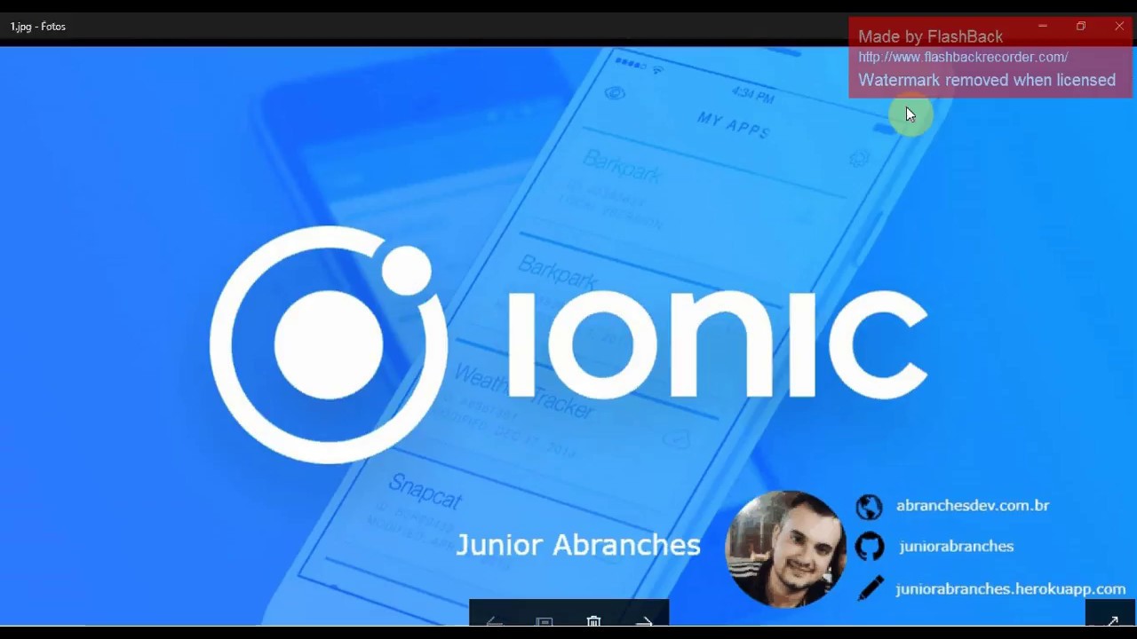 Ionic 1 Iniciando Com Ionic Youtube