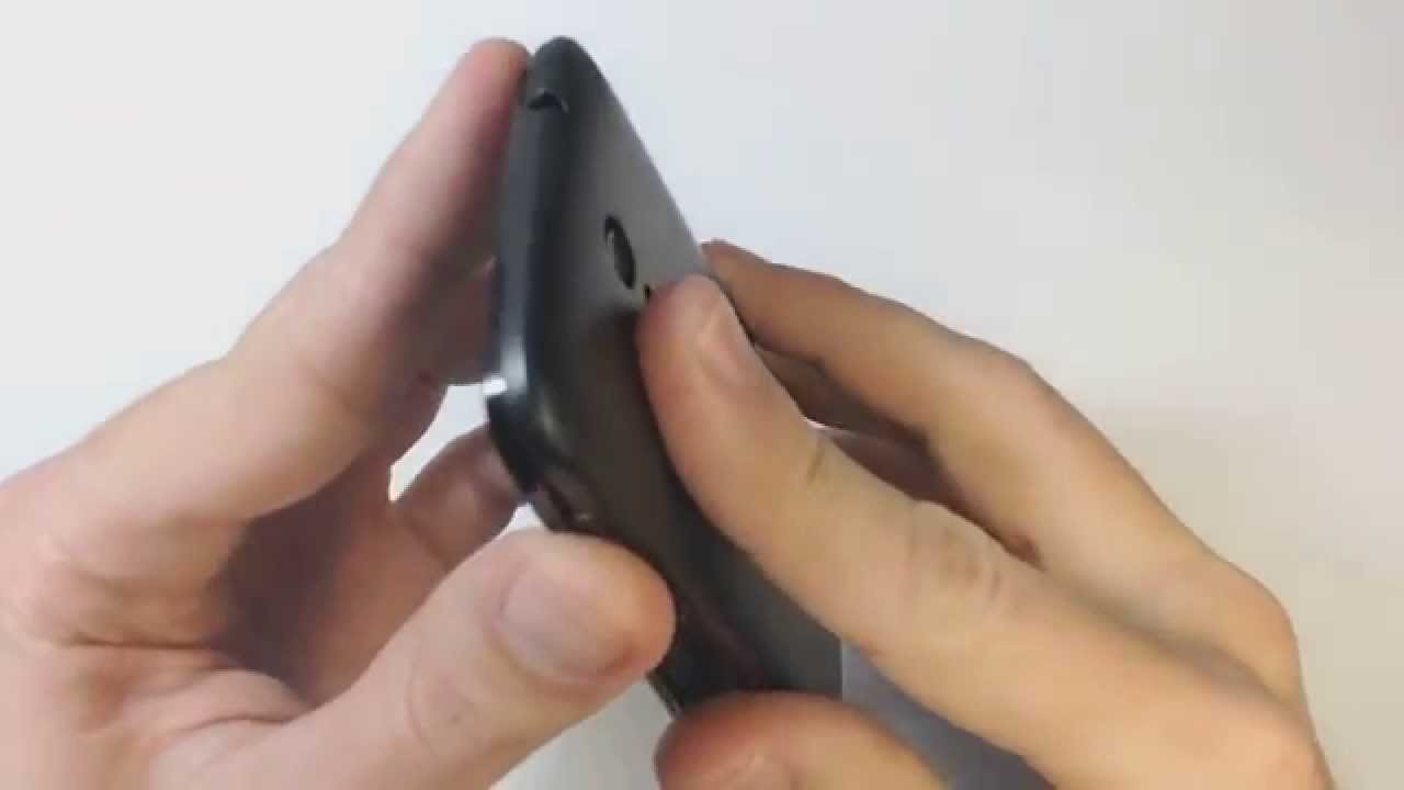 How To Remove Cover Back And Battery On Alcatel Pop 2 5042 Youtube