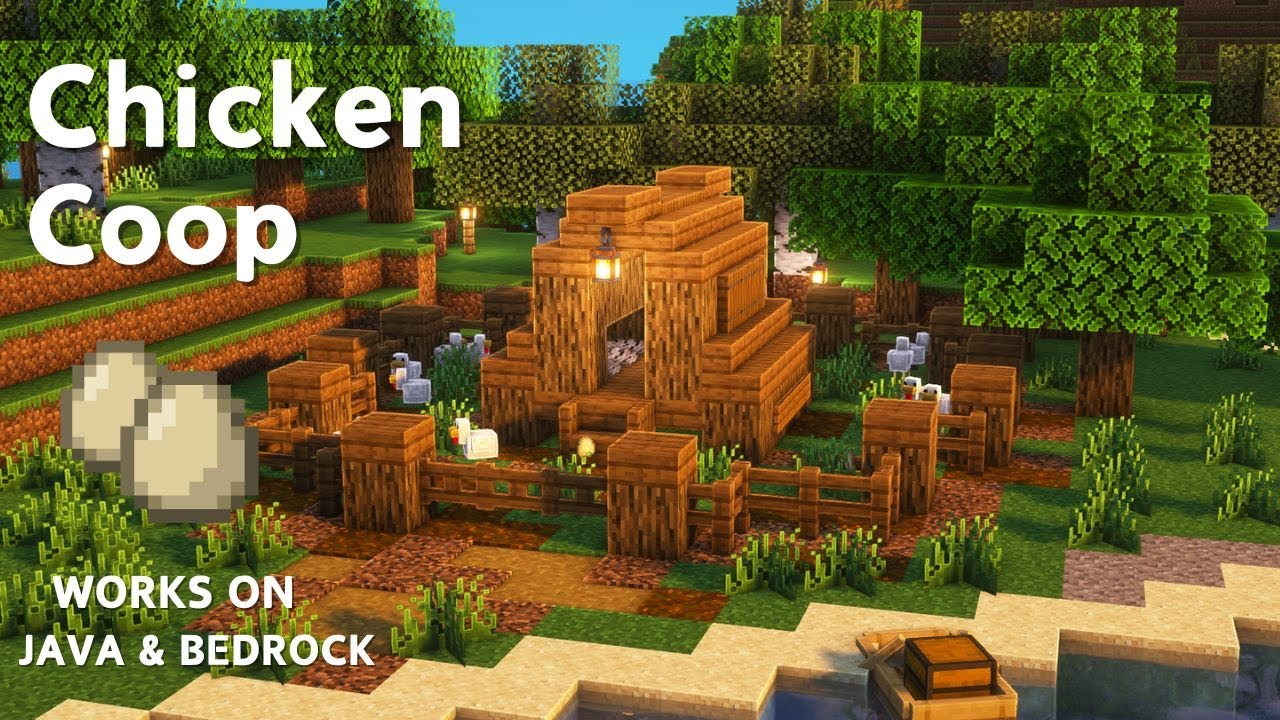Ultimate Guide Build A Chicken Coop In Minecraft With Egg Tips