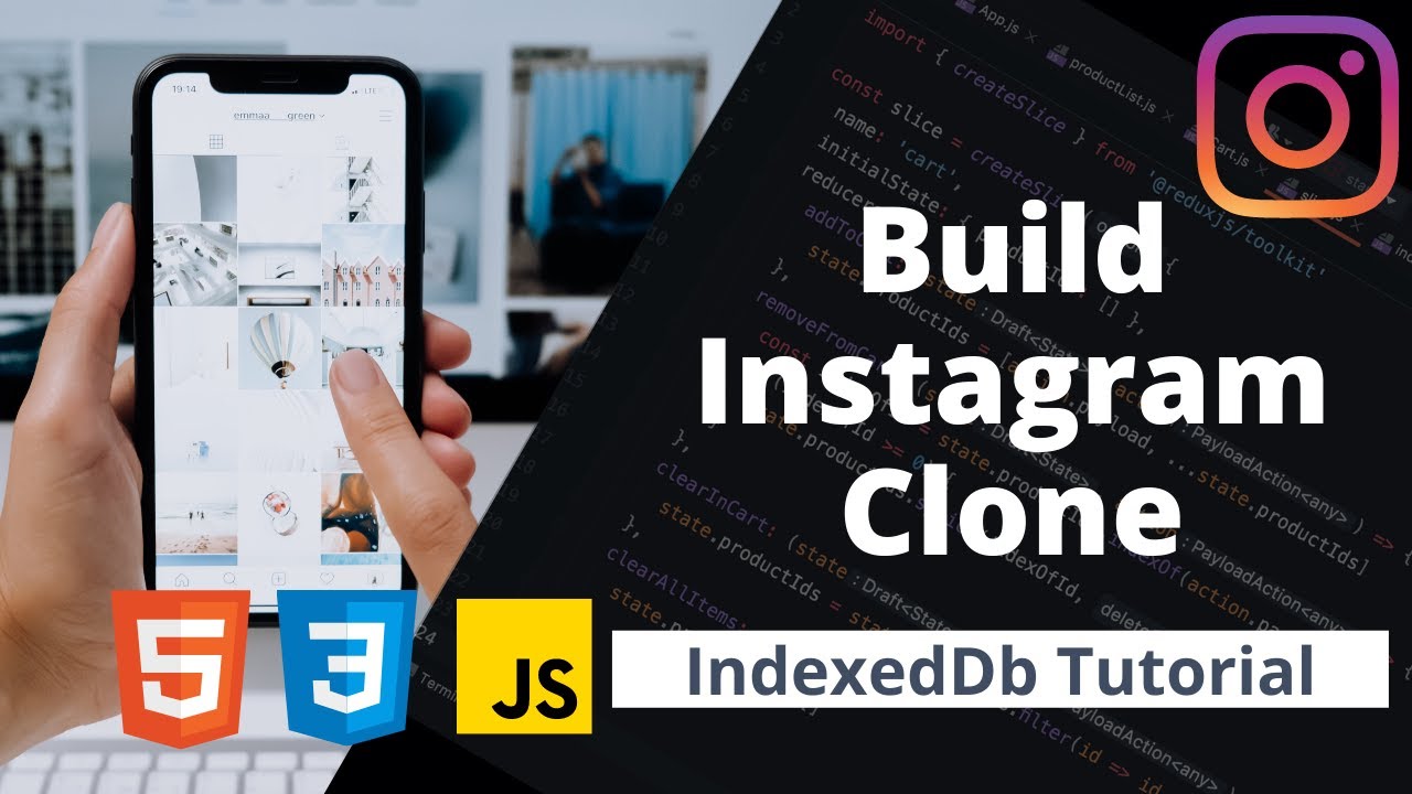 Build An Instagram Clone With Javascript 2 Html Css And