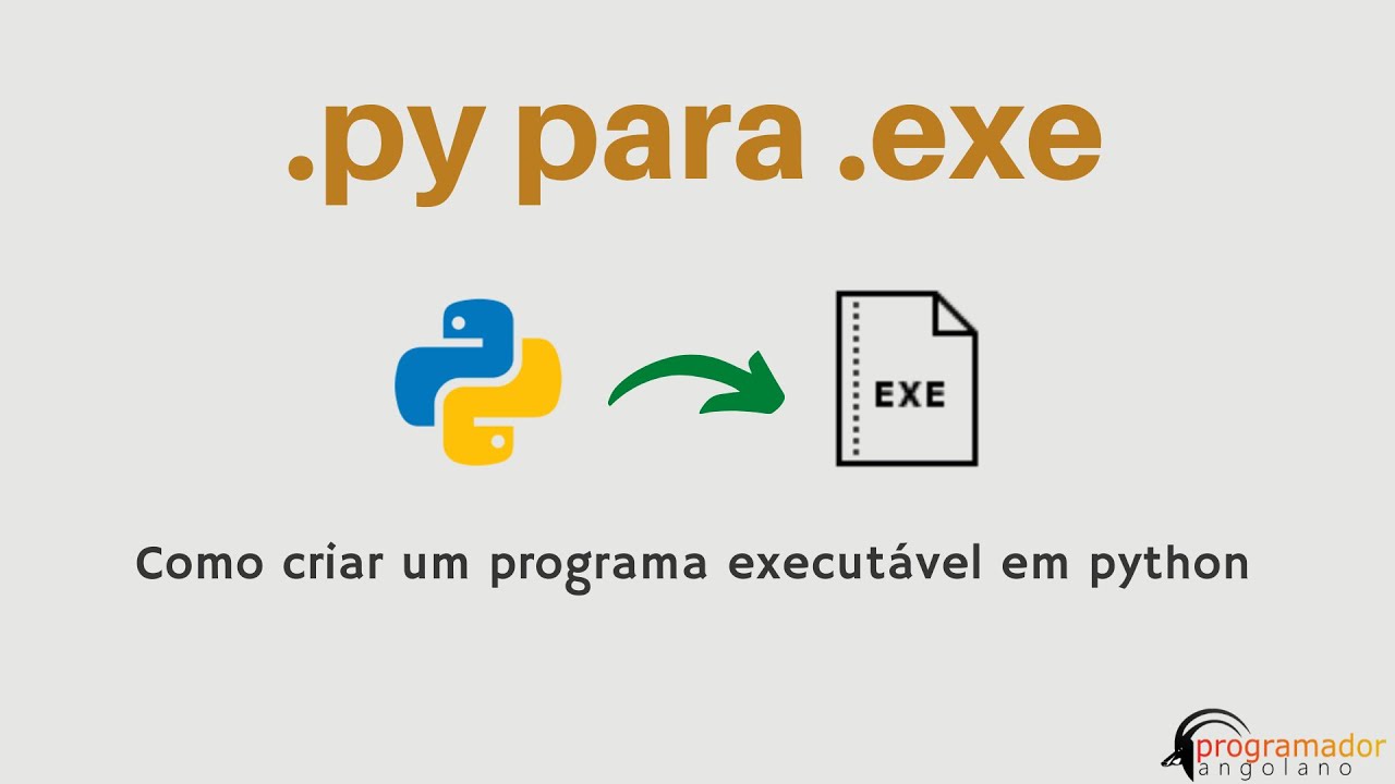 Como Criar Um Executavel Em Python Retoedu