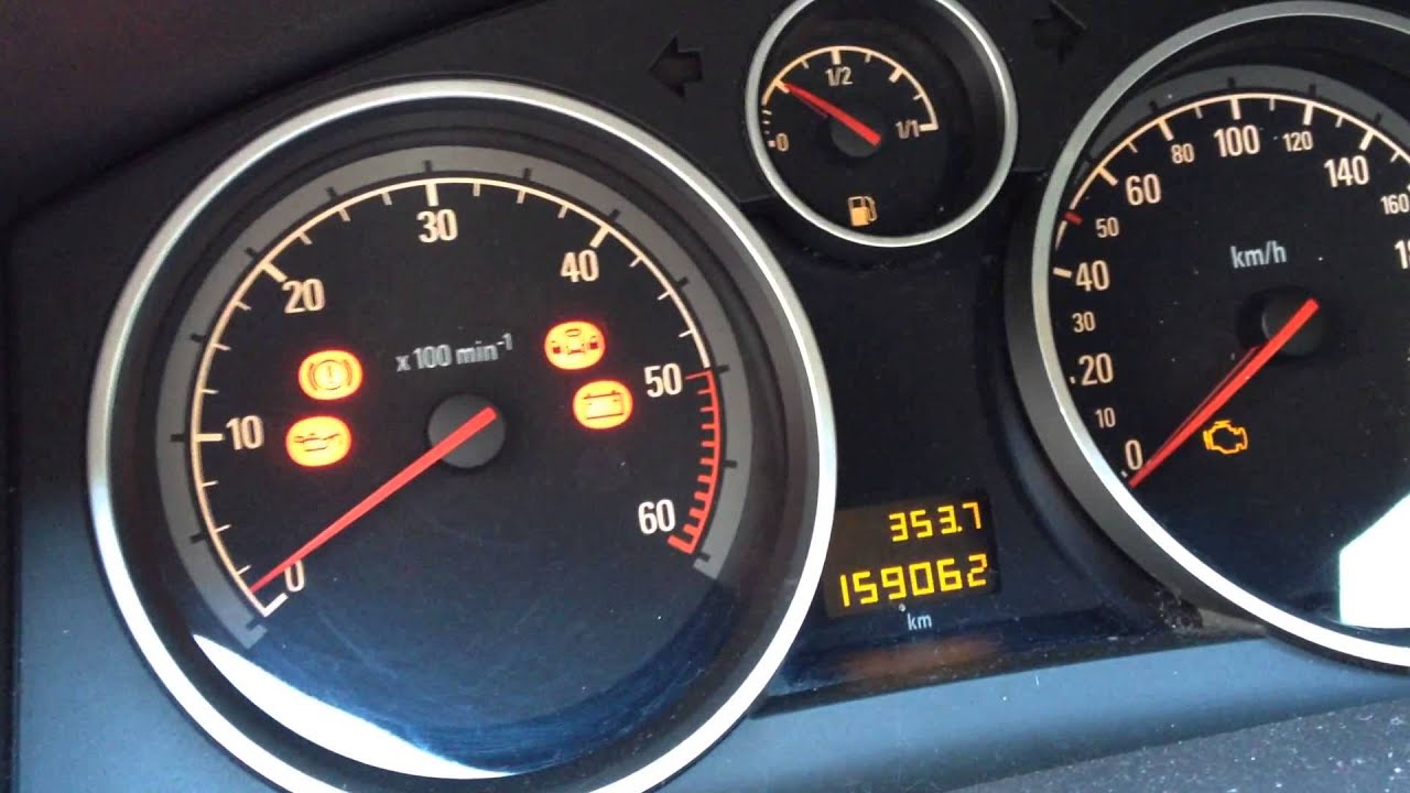 Astra H 1 7cdti Start Problem Youtube