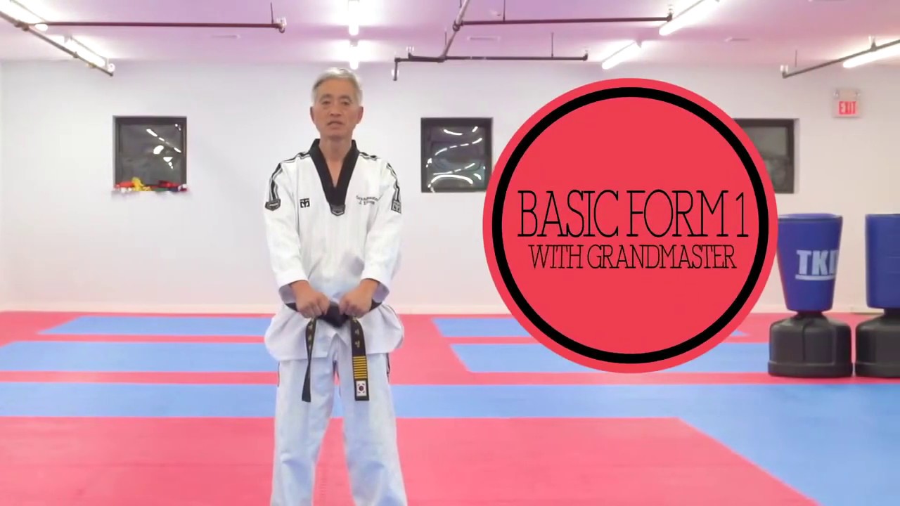 Taekwondo Basic Form 1 Youtube