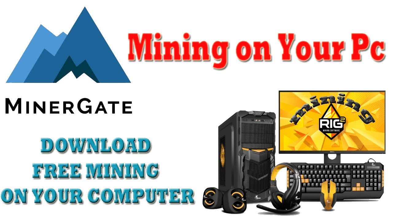 Minergate Mining Cryptocurrency On Your Own Computer Youtube