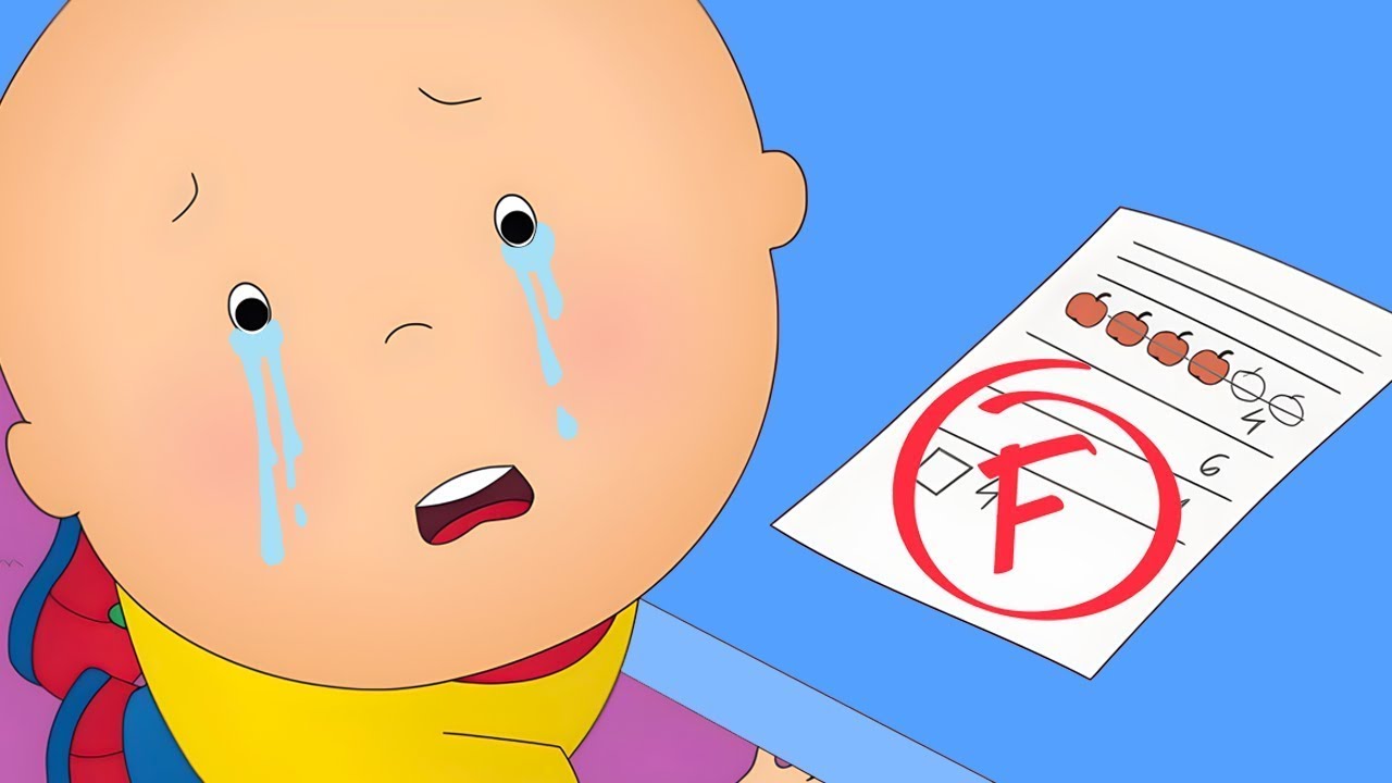 School Fail Caillou Cartoons For Kids Wildbrain Kids Youtube