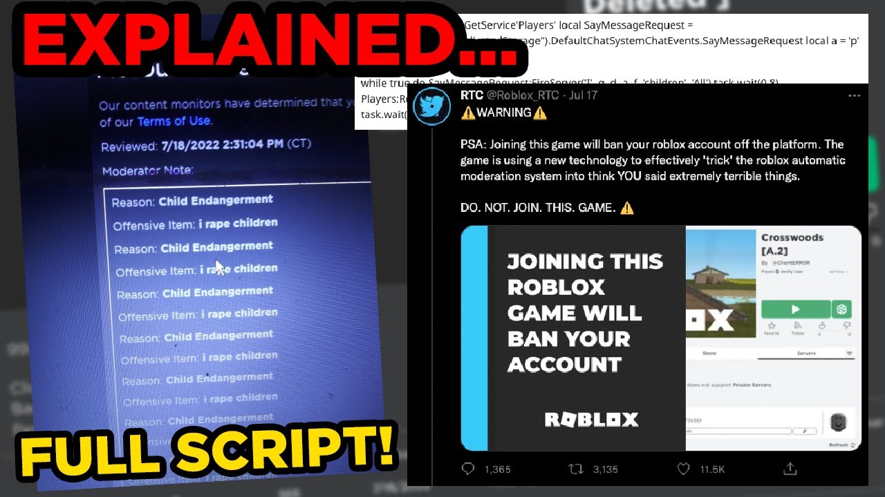 Roblox Ban Exploit Explained Full Script Youtube