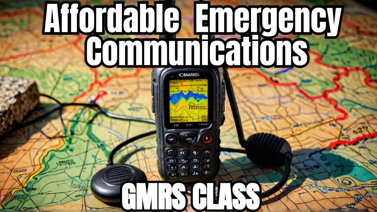Emergency Communications Gmrs Radio Class Youtube