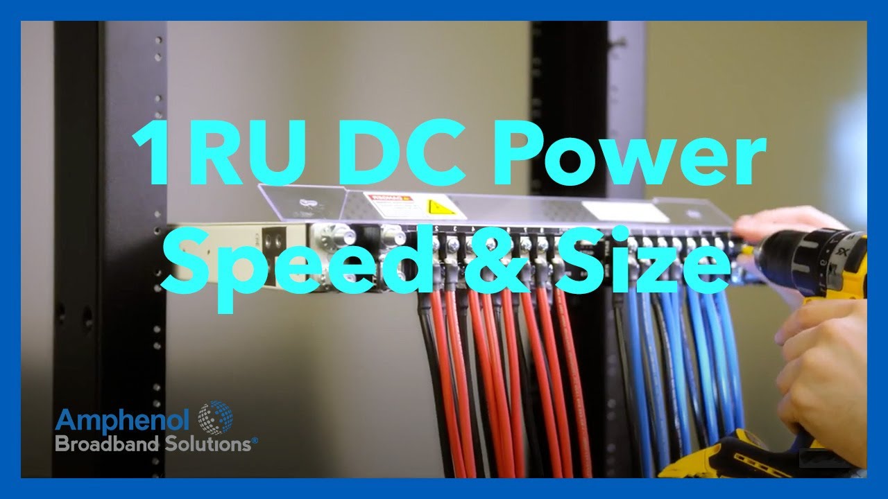 1ru Dc Power Speed And Size Youtube
