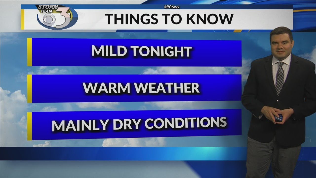 Local 3 Monday Evening Weather Forecast 8 16 2021 Youtube