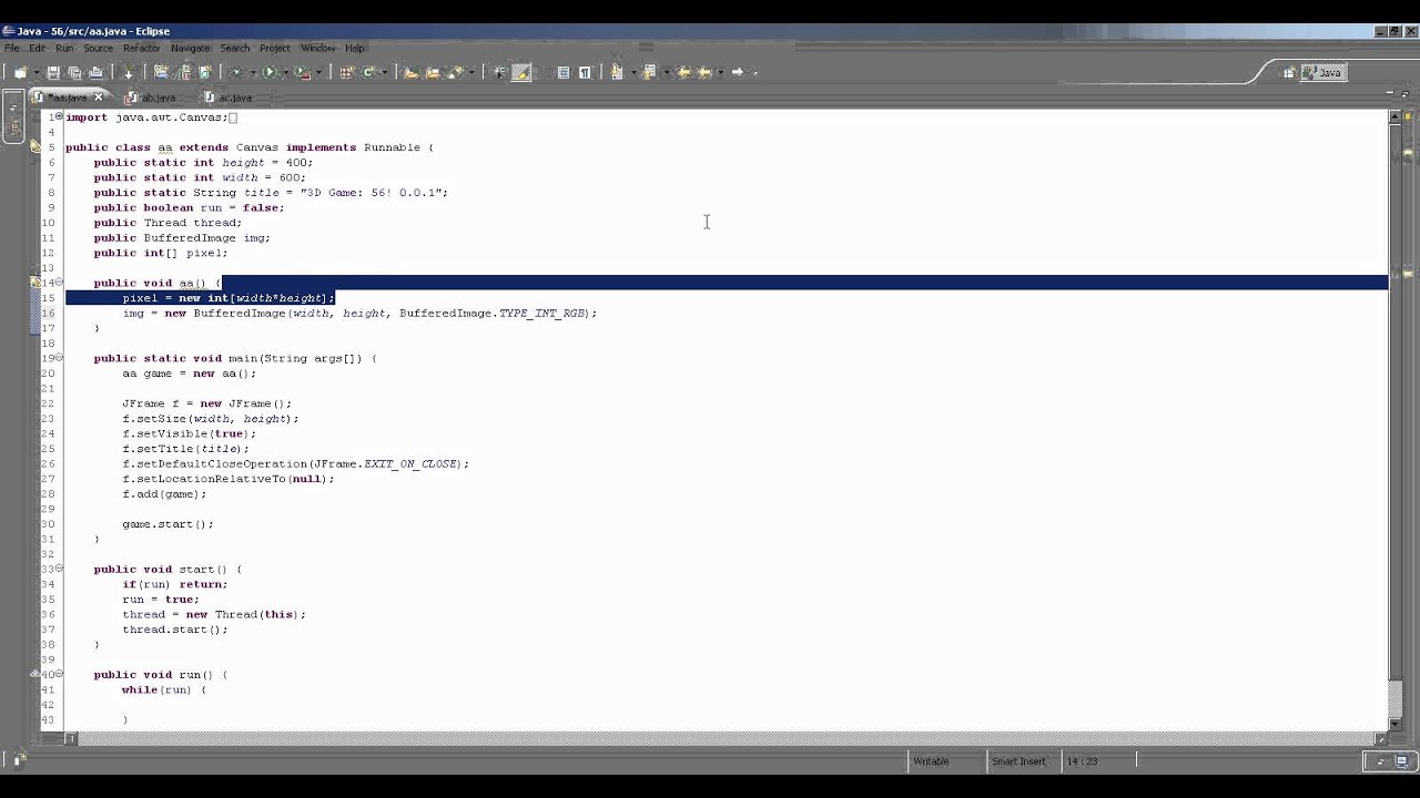 How To Make A 3d Game With Java At James Tarvin Blog