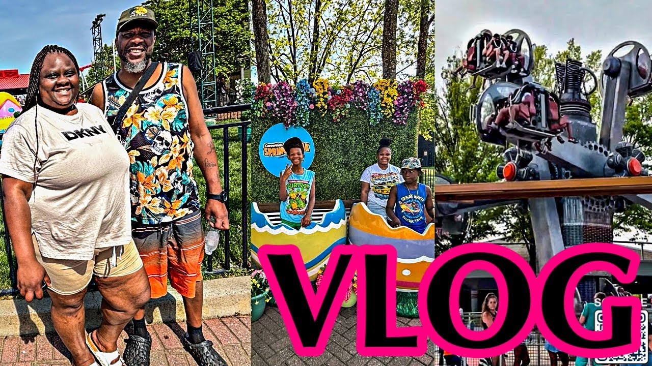 Vlog Easter Weekend 2025 He Put Us Out Carowinds Spring Break