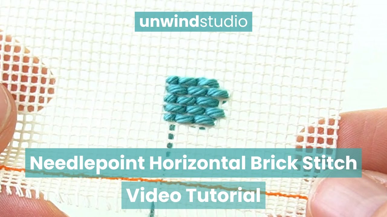 How To Horizontal Brick Stitch Video Tutorial Youtube