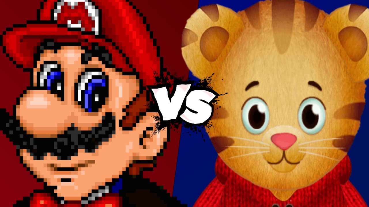 Mugen Battle Mario Vs Daniel Tiger Youtube