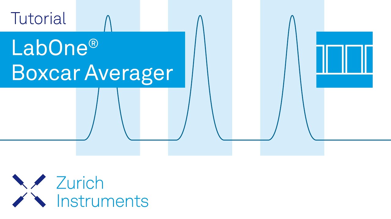 Labone Boxcar Averager Tutorial Youtube