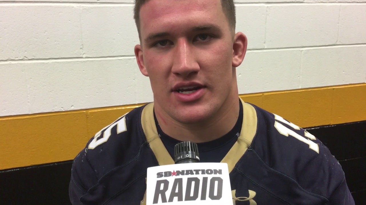 Will Worth Navy Qb On Beating Nd Youtube