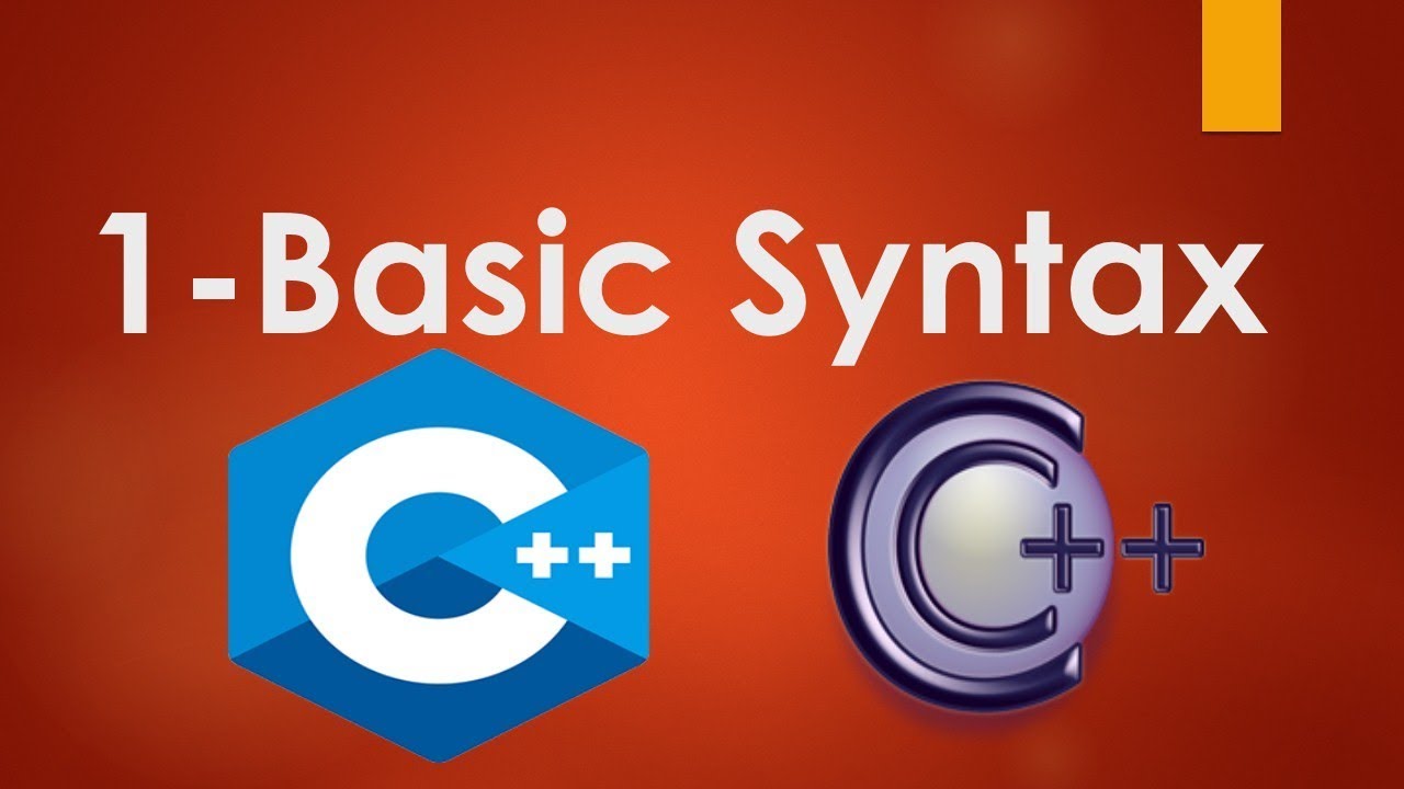 1 Basic Syntax Of C Programming Youtube
