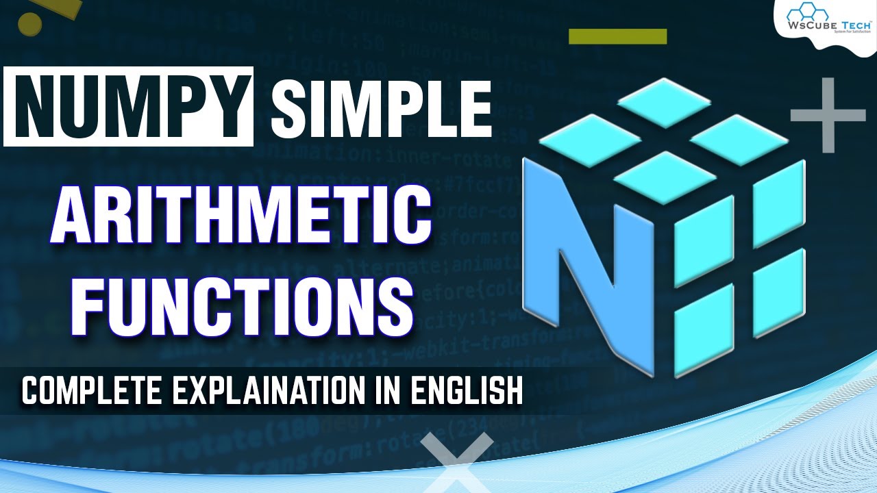 What Are Numpy Arithmetic Functions Complete Explanation Python