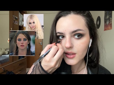 Messy Girl Makeup Tutorial Em Asmr Youtube