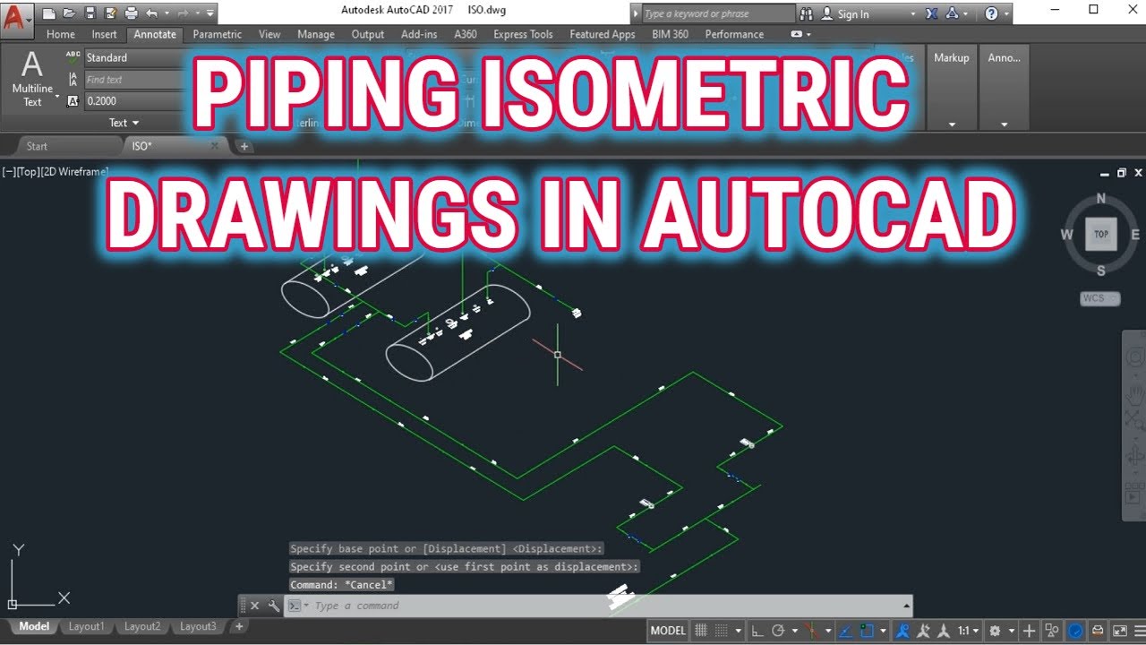 How To Draw Piping Isometric Drawing In Autocad Design Talk