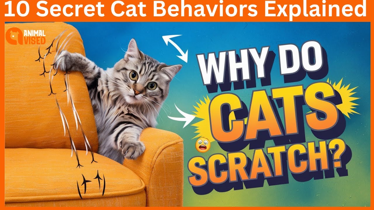 10 Secret Cat Behaviors Explained Youtube