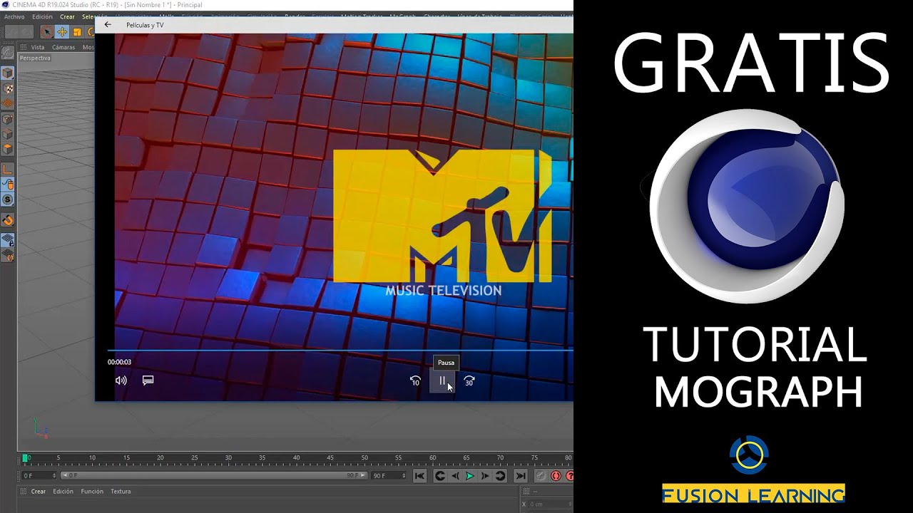 Cinema 4d Tutorial Mograph Motion Graphics Youtube