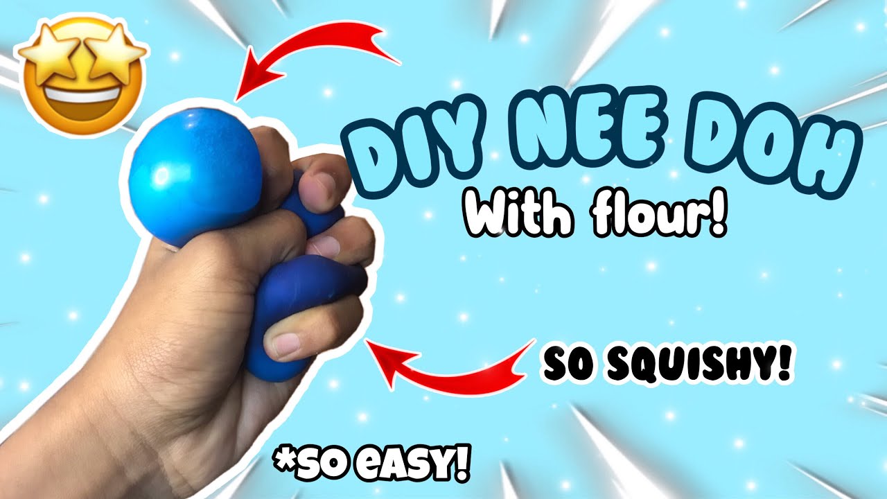 Diy Nee Doh With Flour So Easy Youtube