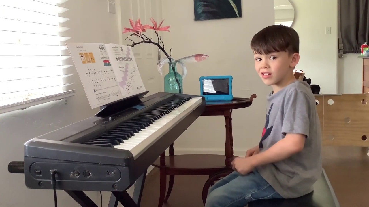 Zoom Online Piano Lesson Basic Setup Youtube