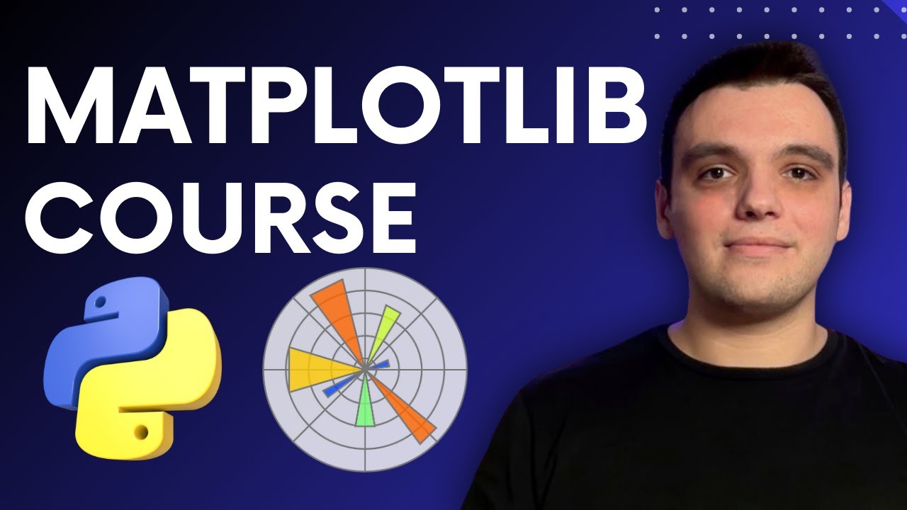 Matplotlib Course Learn Python Data Visualization Youtube