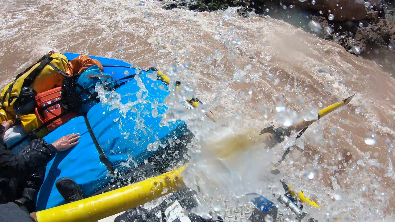 Crystal Rapid Whitewater Rafting Colorado River Grand Canyon