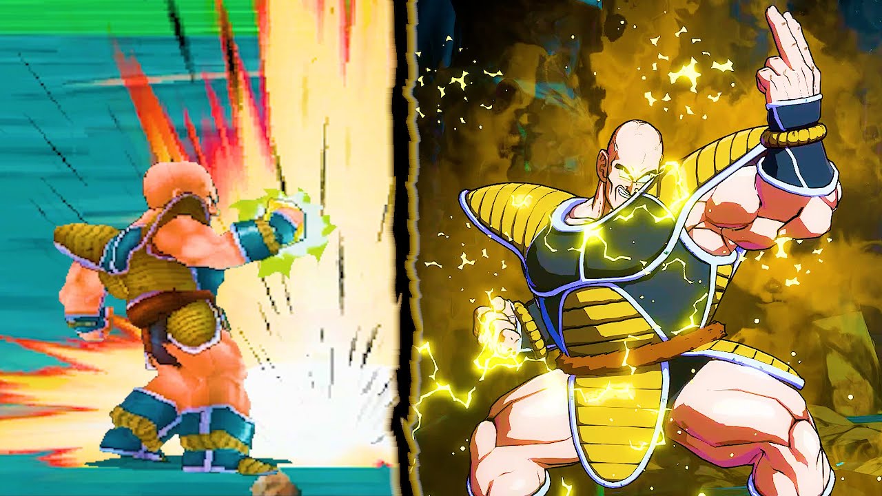Nappa S Volcano Explosion 2002 To Dragon Ball Sparking Zero Youtube