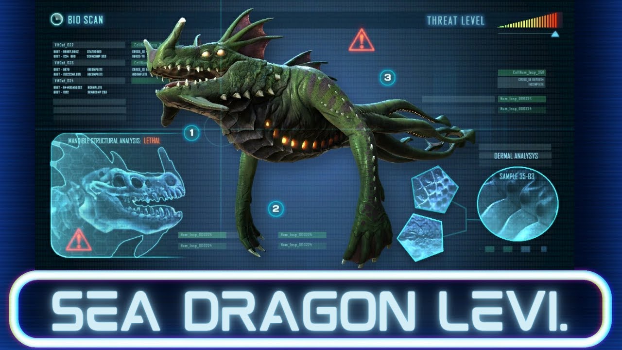 Data Bank Sea Dragon Leviathan Subnautica Asmr Youtube