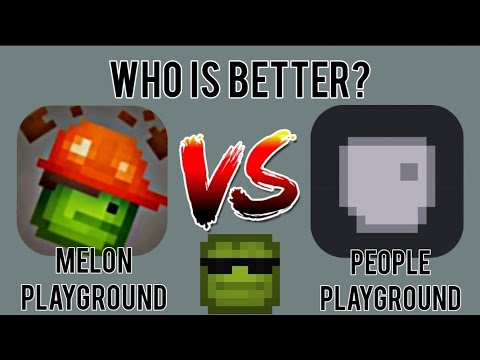 Melon Playground Vs People Playground Who Is Better Youtube