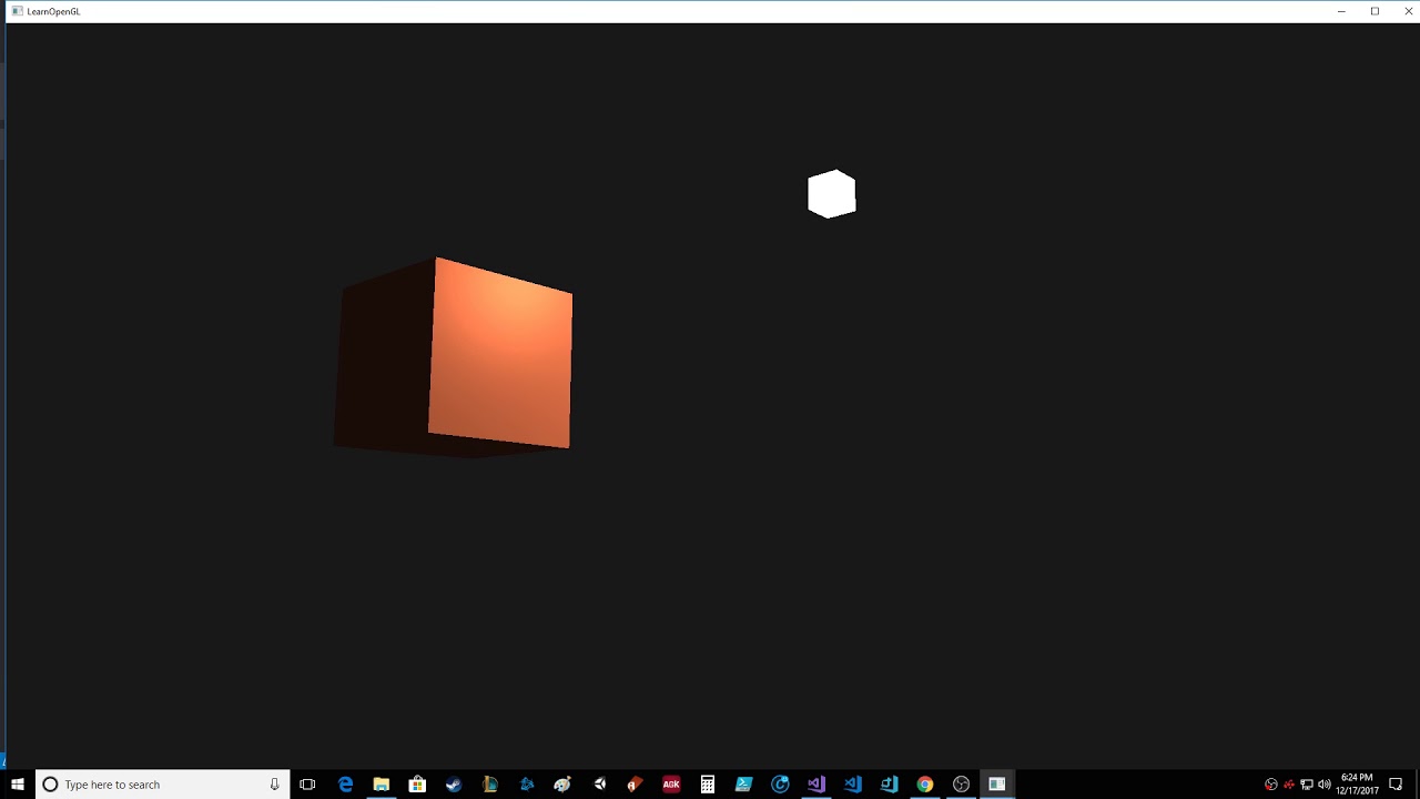 Opengl Learnopengl Com We Have Lights Visual Studio 2017 Youtube