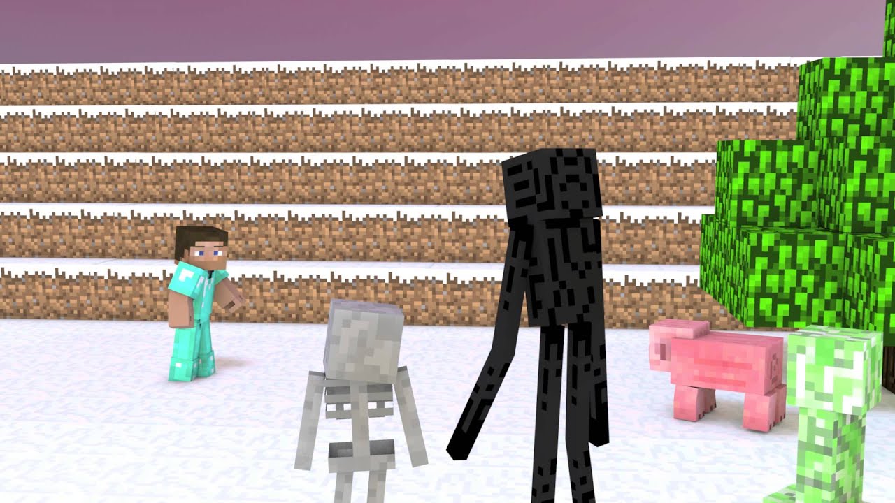 Minecraft March Minecraft Animation Youtube