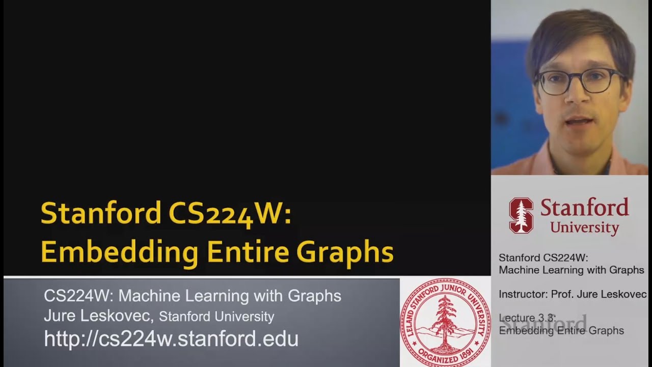 Stanford Cs224w Machine Learning With Graphs 2021 Lecture 3 3