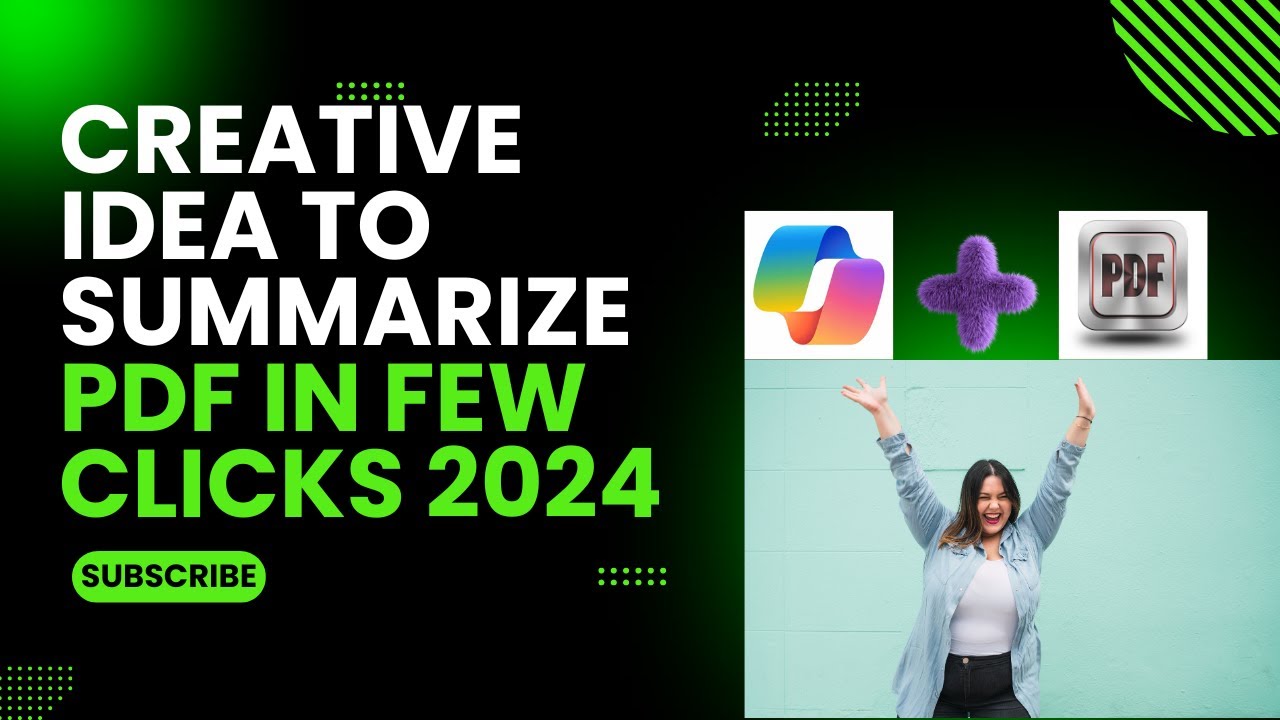 Summarize Pdf Using Copilot Youtube