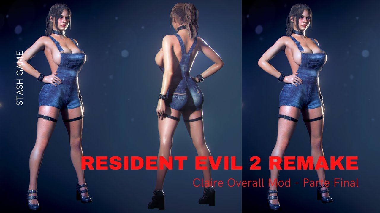 Resident Evil 2 Remake Claire Overall Mod Parte Final Youtube