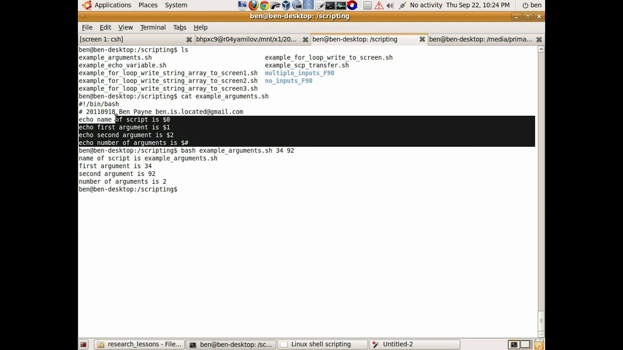Linux Scripting Tutorial Part 1 Youtube