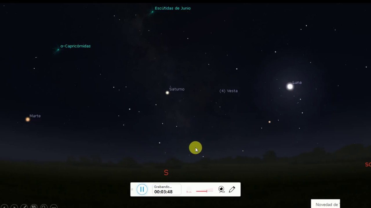 Tutorial Stellarium Youtube
