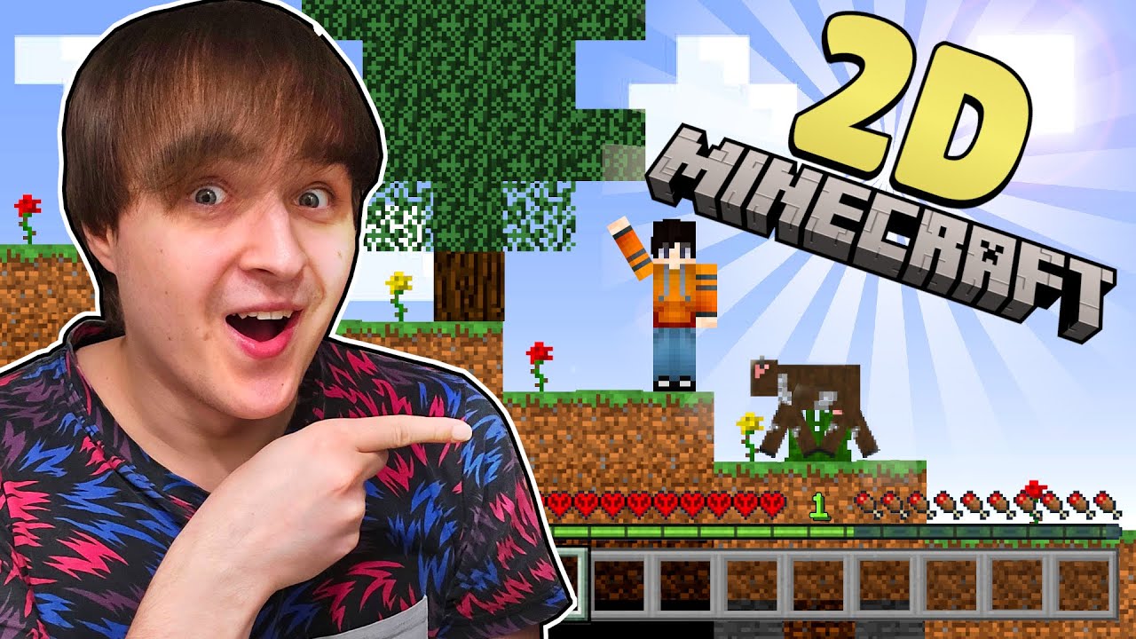 2d Minecraft As Youtube